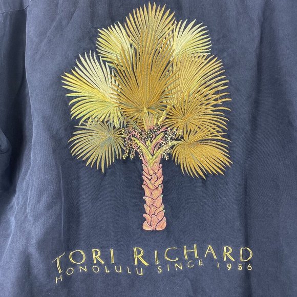Tori Richard | Shirts | Tori Richard Silk Hawaiian Shirt Mens L ...